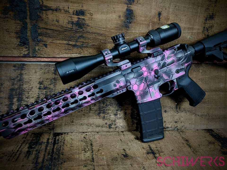 pink kryptek ar - Schiwerks