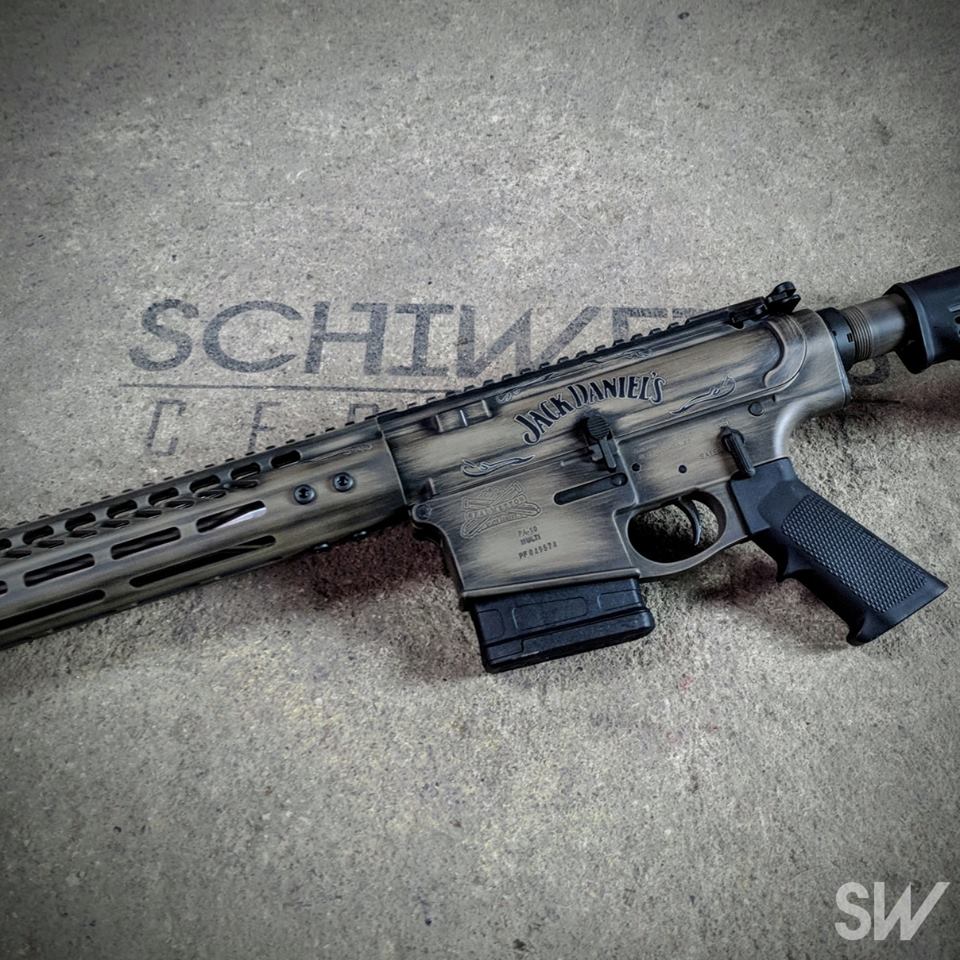 Cerakote Designs | Muliticam | Kryptek | American flag | Battleworn