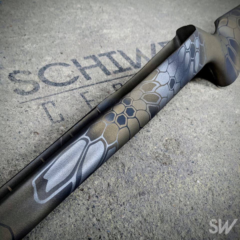 Cerakote Designs | Muliticam | Kryptek | American flag | Battleworn