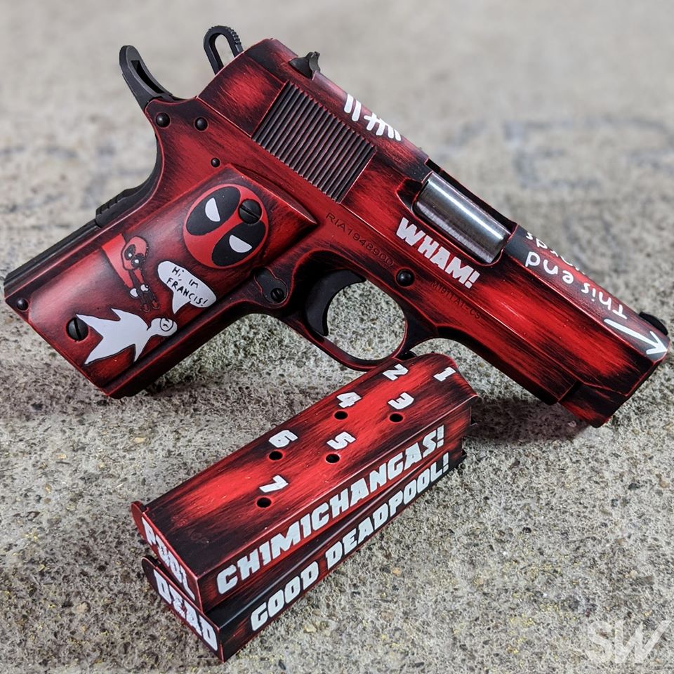 Cerakote Designs | Muliticam | Kryptek | American flag | Battleworn