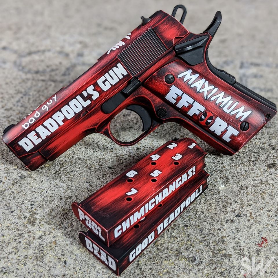 Cerakote Designs | Muliticam | Kryptek | American flag | Battleworn