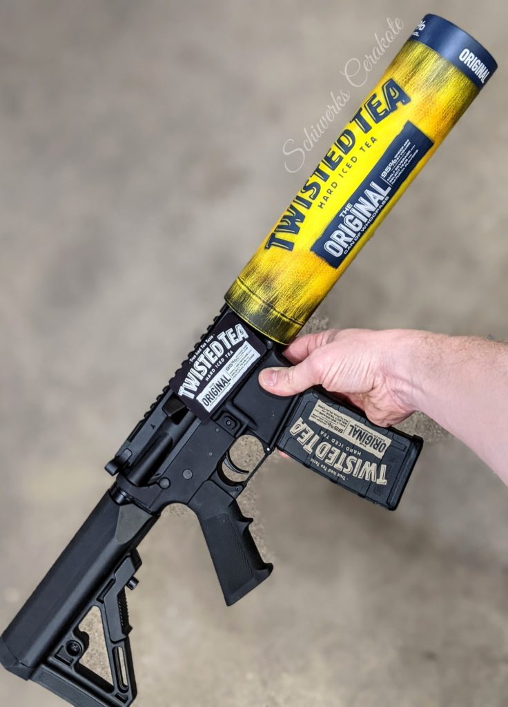 twisted tea can cannon - Schiwerks